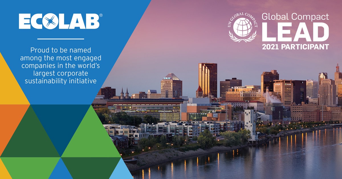 Ecolab es nombrada entre las compañías de mayor participación en la ...